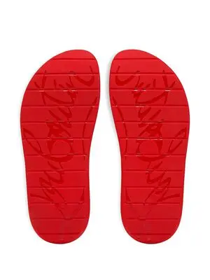 CHRISTIAN LOUBOUTIN Easy Breezy Pool Slides