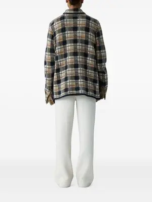 Guest In Residence Cashmere Checked Shirt