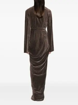 Rick Owens Draped Maxi Dress