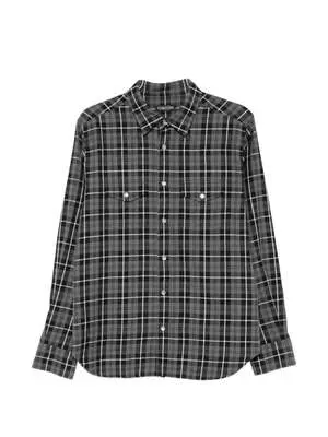 TOM FORD Checked Cotton Shirt