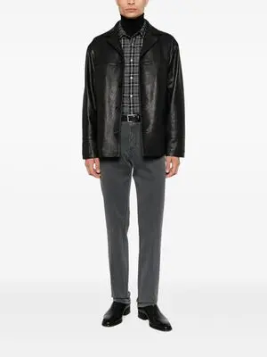 TOM FORD Checked Cotton Shirt