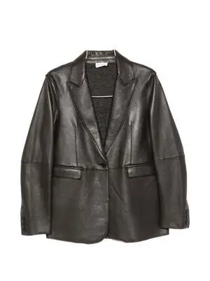 PAROSH Leather Trousers