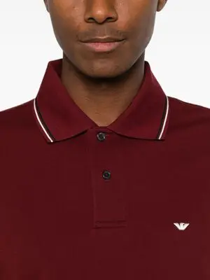 Emporio Armani Logo Cotton Polo Shirt