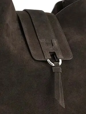 Hogan Trend Leather Hobo Bag