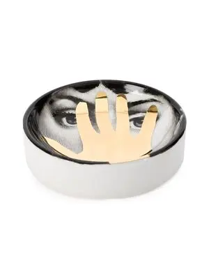 FORNASETTI Round Ashtray Tema E Variazioni N.16
