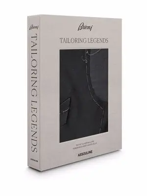 Assouline Brioni: Tailoring Legends Book - Grey
