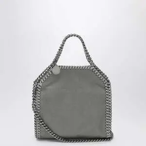 Stella McCartney Falabella Micro Tote Bag In Light Grey - Gray