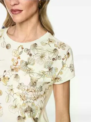 MARCCAIN Floral-print T-shirt
