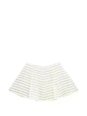 THELAURENT Tweed Flared Mini Skirt