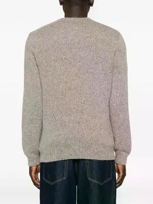 SCAGLIONE Marl-knit Crew-neck Sweater