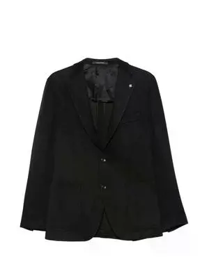 Tagliatore Notch-lapel Blazer - Black