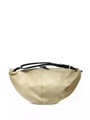 LEMAIRE Quiver Clip Leather Shoulder Bag - Neutrals