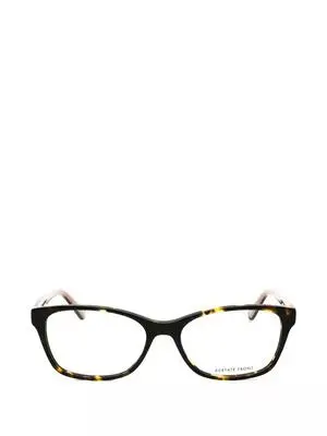 Tommy Hilfiger Tortoiseshell-effect Rectangle-frame Glasses - Brown