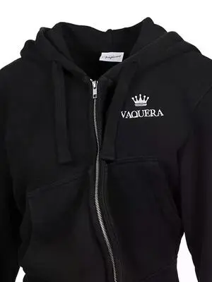 Vaquera Logo-print Twisted Hoodie