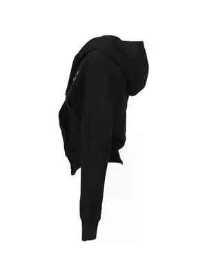 Vaquera Logo-print Twisted Hoodie