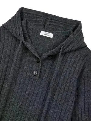 STUDIO TOMBOY Ribbed-knit Hoodie