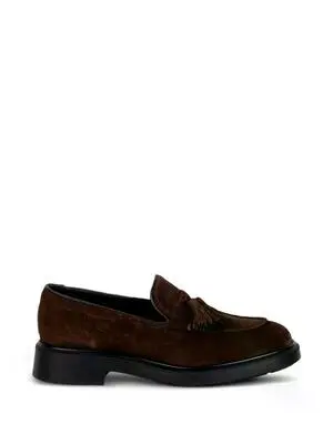 Fratelli Rossetti Tassel-detail Suede Loafers - Brown