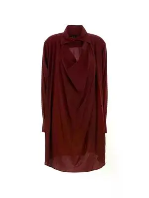 VIVIENNE WESTWOOD Square Draped Mini Dress
