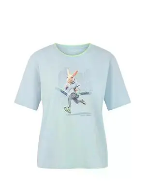 MARCCAIN Graphic-print T-shirt - Blue