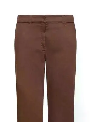 Marella Monochrome Trousers - Brown