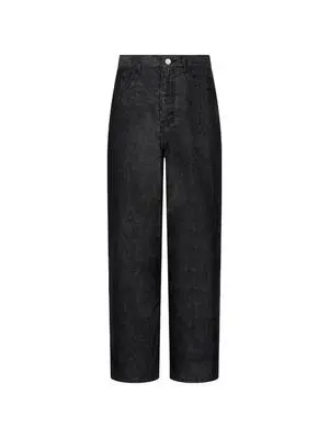 STUDIO TOMBOY Corduroy Straight-leg Trousers - Grey