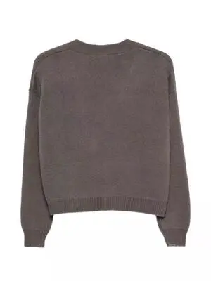 LISKA V-neck Knitted Cardigan