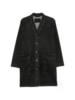 NOMEN NESCIO Raglan Denim Jacket - Black