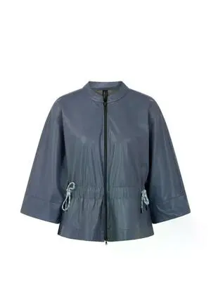 MARCCAIN Drawstring-waist Cropped-sleeve Jacket