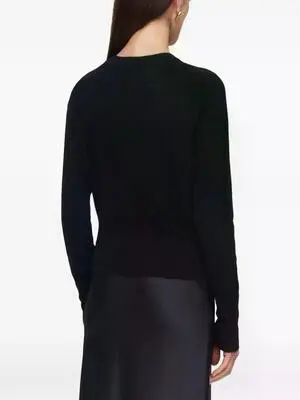 JOSEPH Melby Crew-neck Sweater - Black