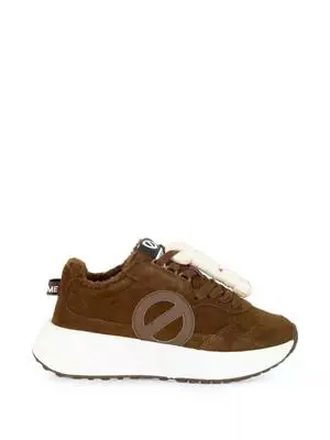 NO NAME Carter Logo-patch Suede Sneakers - Brown