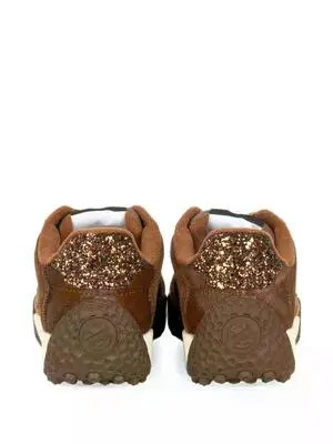 NO NAME Kate Glitter-detail Suede Sneakers