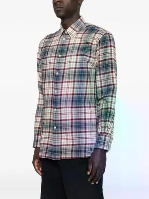 WILLY CHAVARRIA Check-pattern Button-down Shirt