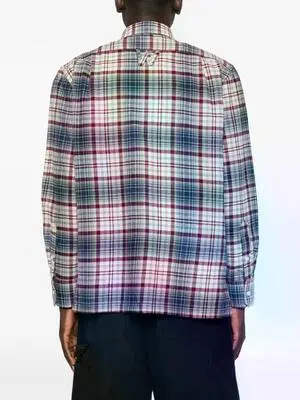 WILLY CHAVARRIA Check-pattern Button-down Shirt