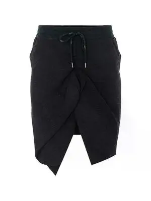 VIVIENNE WESTWOOD Asymmetric Jacquard-pattern Skirt
