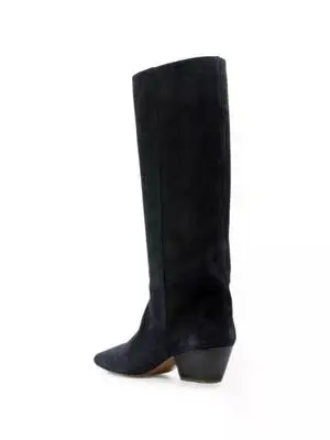 FORTE_FORTE Suede Knee-high Boots