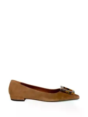 Roberto Festa Penelope Buckle-detail Pumps - Brown