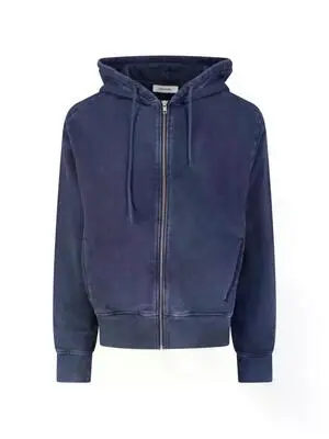 ENTIRE STUDIOS Faded Zip-up Hoodie - Blue