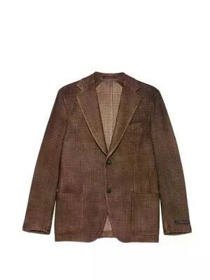 THE GIGI Notch-lapels Jacket - Brown