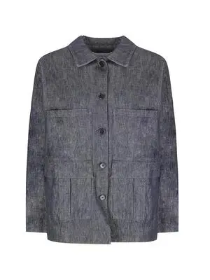 SIBEL SARAL Cotton Pocket-detail Jacket