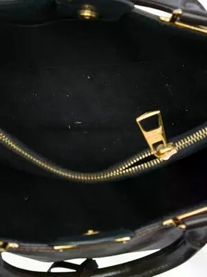 LOUIS VUITTON 2019 Damier Ebene Brittany Satchel - Black