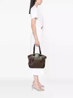 LOUIS VUITTON 2010 Damier Ebene Verona Mm Shoulder Bag