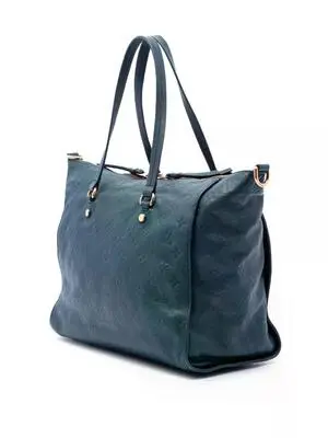 LOUIS VUITTON 2011 Monogram Empreinte Lumineuse Pm Satchel - Blue