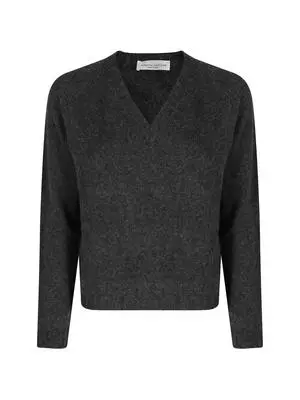 ROBERTO COLLINA V-neck Raglan-sleeve Sweater