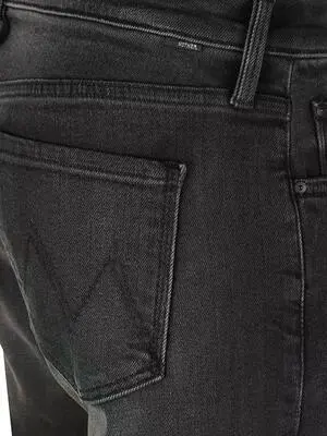 MOTHER The Jinx Heel Faded-effect Whiskered Jeans