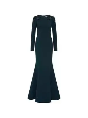 Rebecca Vallance Adrienne Long-sleeve Gown