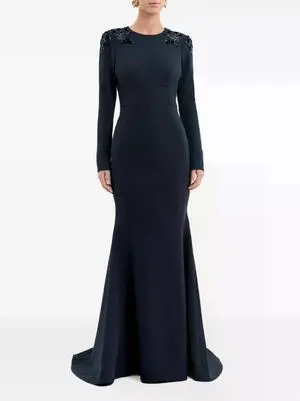 Rebecca Vallance Adrienne Long-sleeve Gown