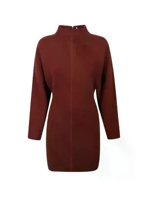 Max Mara Raised-seam Knitted Mini Dress