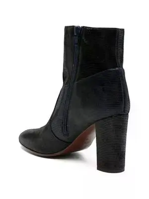 Chie Mihara Etyu Lizard-effect Leather Ankle Boots