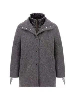 Herno Fringe-trimmed Nylon Ultralight Coat