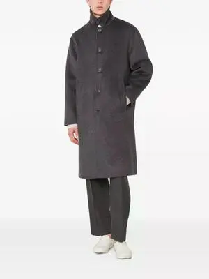 Officine Générale Braxton Button-fastening Wool Coat